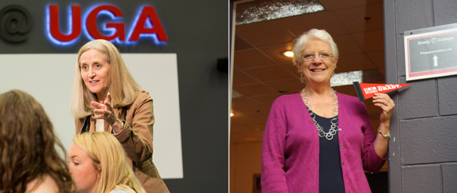 Grady College celebrates retiring faculty Karen King and Leara Rhodes ...