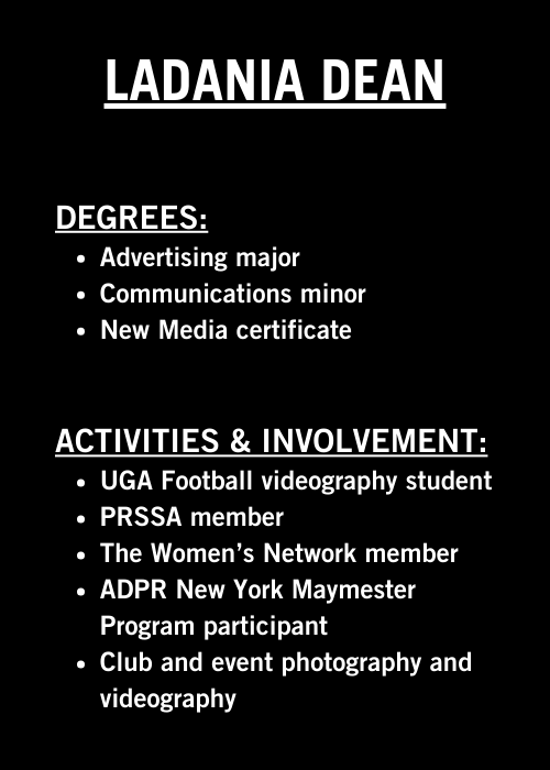 Profiles of Tenacity: LaDania Dean - Grady